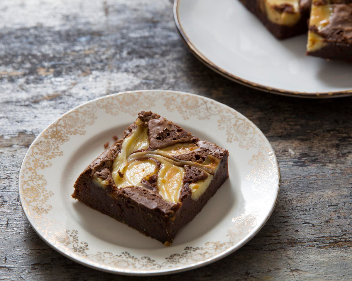 Vanilla Cheesecake Brownie – Prestige Patisserie