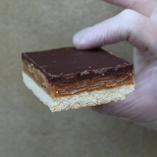 Salted Caramel Millionaire Shortbread – Prestige Patisserie